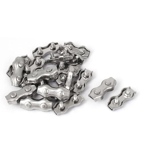 【本商品は海外出荷】お届けは通常20-30日を頂いております。主材料：ステンレス鋼; パッケージの内容：ワイヤーロープクリップケーブルクランプ20個入り; 製品名：ワイヤーロープクリップケーブルクランプ重量：412g; メインカラー：シルバ...