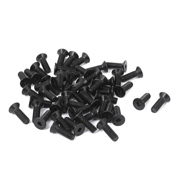 【本商品は海外出荷】お届けは通常20-30日を頂いております。ヘッドスタイル:フラットヘッド,カウンターサンクヘッド;材質: 10.9炭素スチール; パッケージの内容: 50(+/-2%) x カウンターサンクヘッド六角ネジ商品名: カウン...