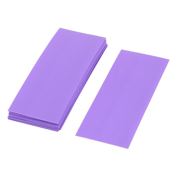 【本商品は海外出荷】お届けは通常20-30日を頂いております。温度シュリンク：80℃; 縮小率：48±5％; 適合：1 x 18650/18500バッテリーそれぞれの長さ：72mm;温度範囲： -40C 〜 +105C;フラット幅：29.5...