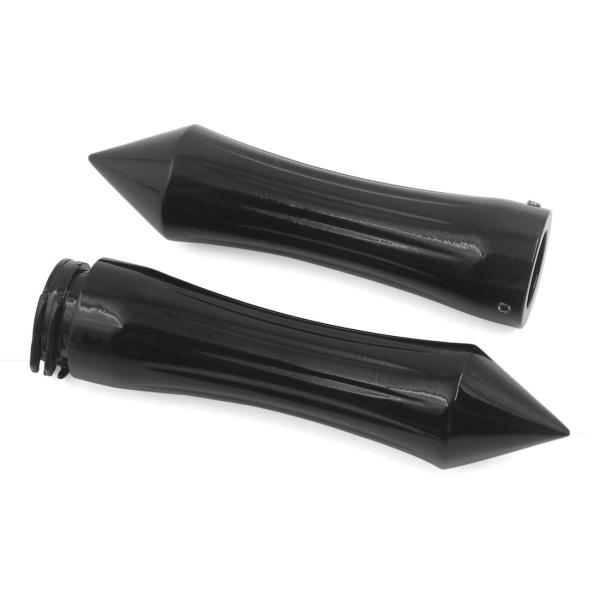 【本商品は海外出荷】お届けは通常20-30日を頂いております。ユニバーサルデュアルケーブルスロットルコントロールと2.54cmのハンドルバーバイクにフィットします。材質：アルミ合金；カラー：ブラック；数量：ペアこれらの高品質のブラックビレッ...