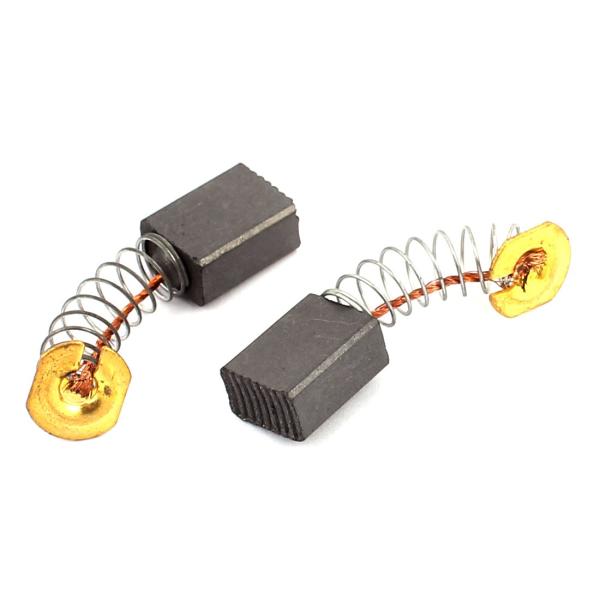 【本商品は海外出荷】お届けは通常20-30日を頂いております。製品名：モーターカーボンブラシ;モデル：CB408材質：カーボン、メタル;カーボンブラシサイズ（約）： 12 x 9x 6mm(L * W * T)全長（約）： 3cm重量： 4...