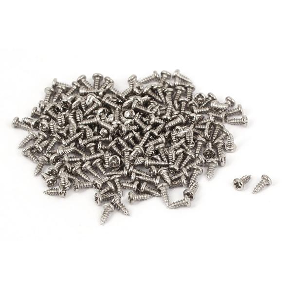 【本商品は海外出荷】お届けは通常20-30日を頂いております。ヘッドのスタイル：ラウンドヘッド；材料：ニッケルメッキ商品名：セルフタッピングねじ；重量: 21gパッケージ内容： 200(+/-2%) x セルフタッピングねじ; スレッドサイ...