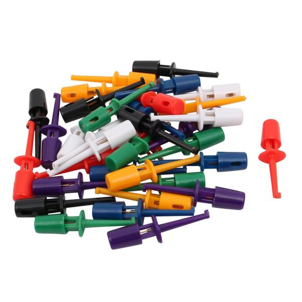 【本商品は海外出荷】お届けは通常20-30日を頂いております。; 材質：プラスチック、金属正味重量：33gパッケージ内容：テストフック35個入り製品名：テストフック各サイズ：42x12x9mm（L * W * 最大径）