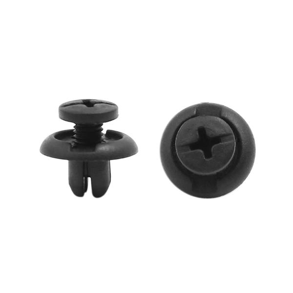 【本商品は海外出荷】お届けは通常20-30日を頂いております。サイズ: 8mm；カラー:ブラック； 製品名:クリップ/リベット/ファスナー;交換部品番号：エンジンのフェンダー下のリベット?ファスナー?クリップ; メーカー品番: プラスチック...