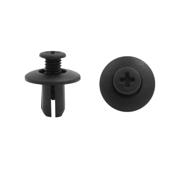 【本商品は海外出荷】お届けは通常20-30日を頂いております。素材：プラスチック；パッケージ内容: 50(+/-2%) x プラスチック製リベット；シェルカラー：ブラック交換部品番号：アンダーエンジンスプラッシュガードのリベット?ファスナー...