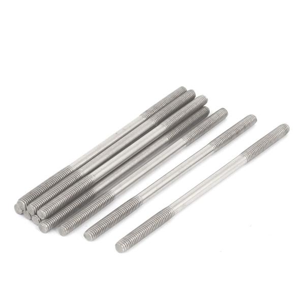 【本商品は海外出荷】お届けは通常20-30日を頂いております。材質:304ステンレス鋼;製品名:ダブルエンドスタッド;重量: 26gパッケージ内容: 10本 xダブルエンドスタッド;ネジサイズ: M3メインカラー:シルバートーン;ネジ間隔:...