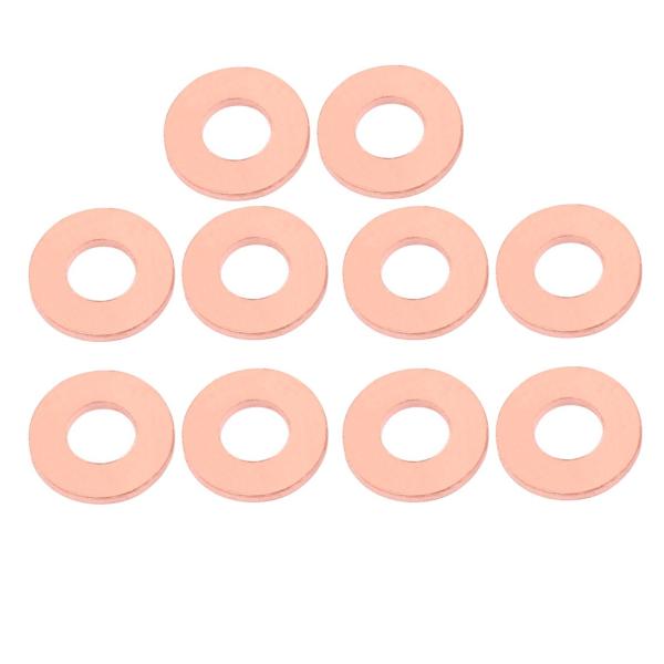 【本商品は海外出荷】お届けは通常20-30日を頂いております。製品名：銅ワッシャー;サイズ：18 x 8 x 2mm（OD* ID * T）材質：銅;色：銅のトーン重量：30gパッケージ内容：10×銅ワッシャーパッケージサイズ：14 x 1...