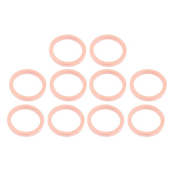 【本商品は海外出荷】お届けは通常20-30日を頂いております。製品名：銅ワッシャー;サイズ：16 x 12 x 2mm（OD* ID * T）材質：銅;色：銅のトーン重量： 15gパッケージ内容：10 x銅ワッシャーパッケージサイズ：14 ...