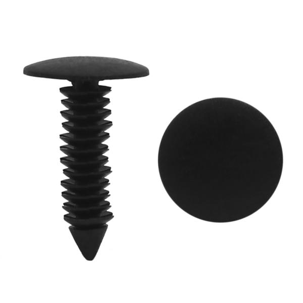 【本商品は海外出荷】お届けは通常20-30日を頂いております。サイズ: 28 x 18mm(L*Max.D) カラー:ブラック 製品名:ファスナークリップ交換可能なパート数:エンジンのスプラッシュガードのリベットファスナークリップ メーカー...