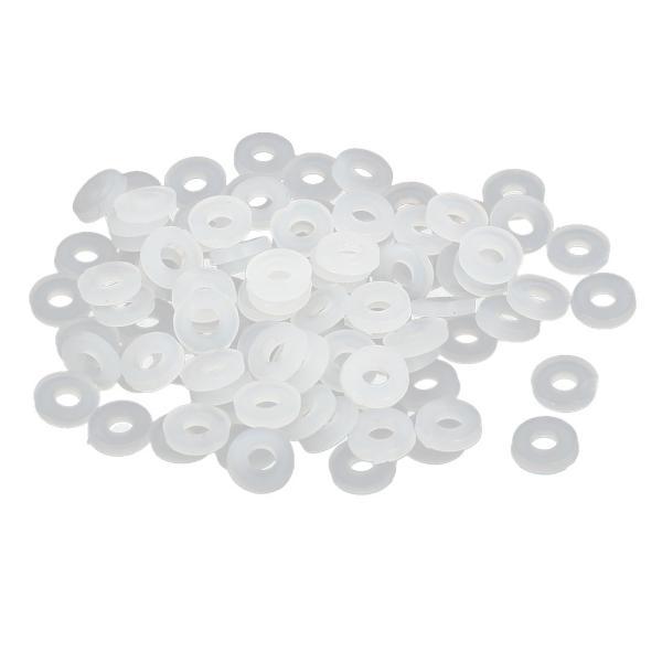 【本商品は海外出荷】お届けは通常20-30日を頂いております。製品名：フラットワッシャー; 材質：ナイロン重量：2g; パッケージ内容：フラットワッシャー100個入り（+/- 2％）厚さ：1mm;内径：2mm外径：5mm ;標準：M2カラー...