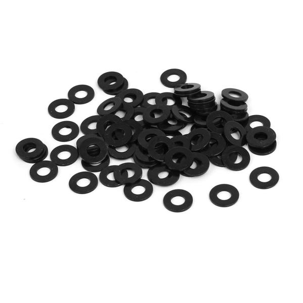 【本商品は海外出荷】お届けは通常20-30日を頂いております。商品名: フラットワッシャー; 材質：アイアン重さ：32g; 包装内容: フラットワッシャー  100個入り厚さ：0.8mm  ; 内径： 4mm  外径：9mm; 標準：  M...