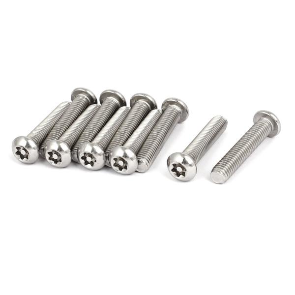 【本商品は海外出荷】お届けは通常20-30日を頂いております。合計サイズ： 44mm x 13.5mm（L*ヘッド径）、商品名：ボタンヘッドトルクスねじ素材：304ステンレス鋼;重量:156gパッケージ内容：ボタンヘッドトルクスねじ 10個...