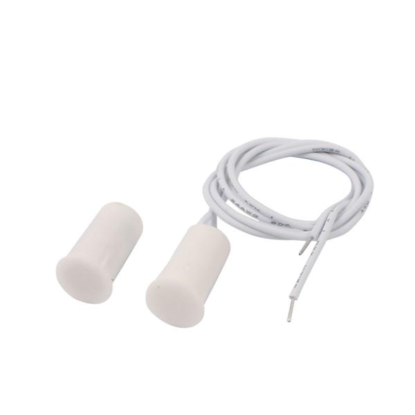 【本商品は海外出荷】お届けは通常20-30日を頂いております。正味重量：10g; パッケージ内容：ドア磁気リードスイッチ1セット入りサイズ：11×18mm（D×H）; 製品名：ドア磁気リードスイッチカラー：ホワイト; 材質：プラスチック、金...