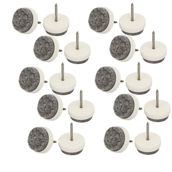 【本商品は海外出荷】お届けは通常20-30日を頂いております。正味重量：54g;パッケージ内容：家具ネイルプロテクター20個入り製品名：家具ネイルプロテクター;材質：プラスチック、フェルト、金属合計サイズ：22 x 26mm(Max.D*H...