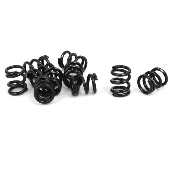 【本商品は海外出荷】お届けは通常20-30日を頂いております。製品名：圧縮スプリング；カラー：ブラック；ワイヤ径: 1.2mm；総高さ：10mm;外径： 8mm;素材：スプリングスチール；重量：8gパッケージの内容：10個 x圧縮スプリング；