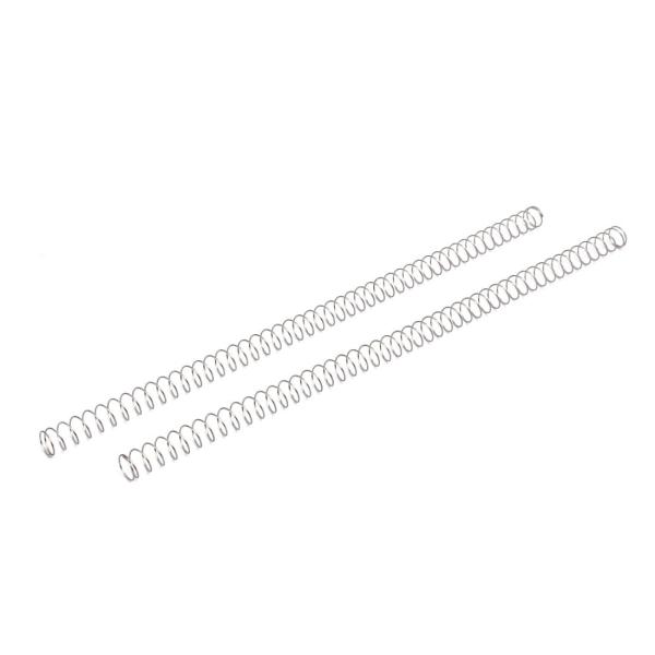 【本商品は海外出荷】お届けは通常20-30日を頂いております。製品名：圧縮スプリング; カラー：シルバートーンワイヤー直径：0.8mm; 外径：12mm材質：304ステンレス; 重さ：14gパッケージ内容：圧縮スプリング2個入り全長：305mm