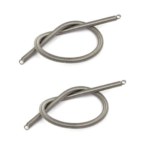 【本商品は海外出荷】お届けは通常20-30日を頂いております。外径：6mm ；線径：0.8mm製品名：テンションスプリング； 材質：304ステンレスパッケージの内容：2本xテンションスプリング; カラー：シルバートーン重量：50g全長：300mm