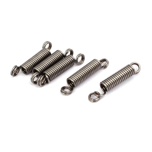 【本商品は海外出荷】お届けは通常20-30日を頂いております。外径:3mm; ワイヤの直径: 0.5mm製品名：引張ばね; 材質：304ステンレス鋼パッケージ内容: 5個 x 引張ばね; カラー：シルバートーン重量: 2g全長:15mm
