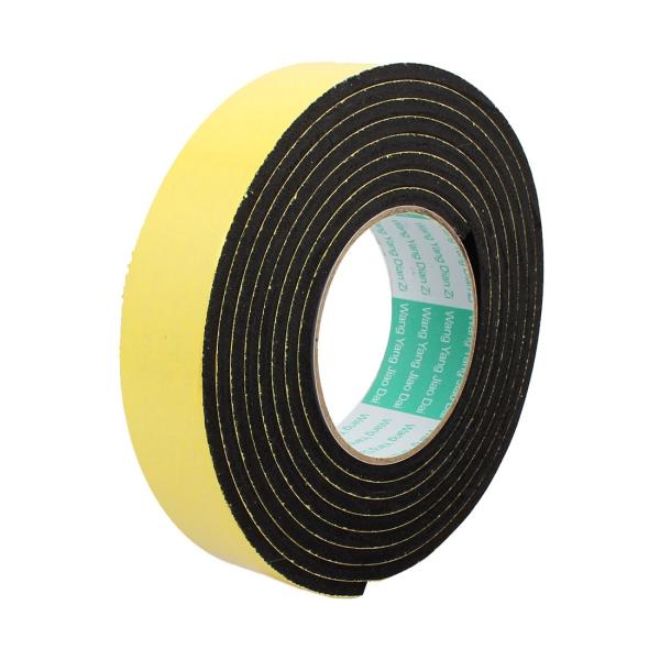 【本商品は海外出荷】お届けは通常20-30日を頂いております。製品名：スポンジテー; 製造国：中国材質：スポンジ、EVA; 正味重量：50gパッケージ内容：スポンジテープ1個入り; メインカラー：イエロー、ブラックテープ幅：35mm; テー...