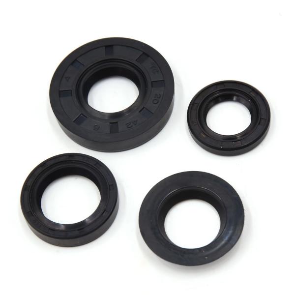 【本商品は海外出荷】お届けは通常20-30日を頂いております。製品名： オイルシールキット材質: 金属、ゴムパッケージコンテンツ：1xオイルシールキットシェルの色: ブラック適合: JOG50