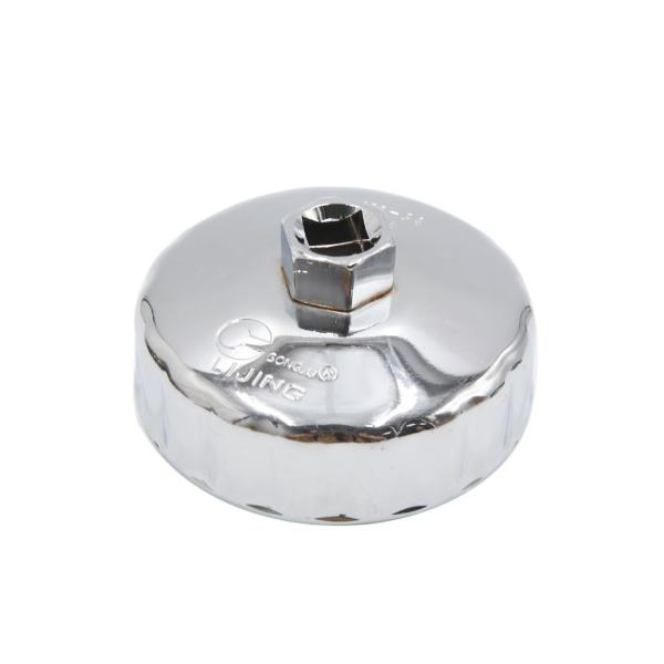 【本商品は海外出荷】お届けは通常20-30日を頂いております。製品名：キャップオイルフィルターレンチ; 材質：ステンレススチールパッケージコンテンツ: 1 x キャップオイルフィルターレンチ; シェルの色：シルバートーン寸法: 90 x 4...