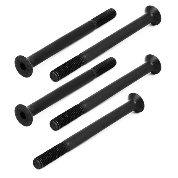 【本商品は海外出荷】お届けは通常20-30日を頂いております。製品名：フラットヘッド六角ソケットキャップネジ; パッケージ内容：5 xフラットヘッド六角ソケットキャップネジ; メインカラー：ブラック材質：金属; 重量：190g; スレッドス...
