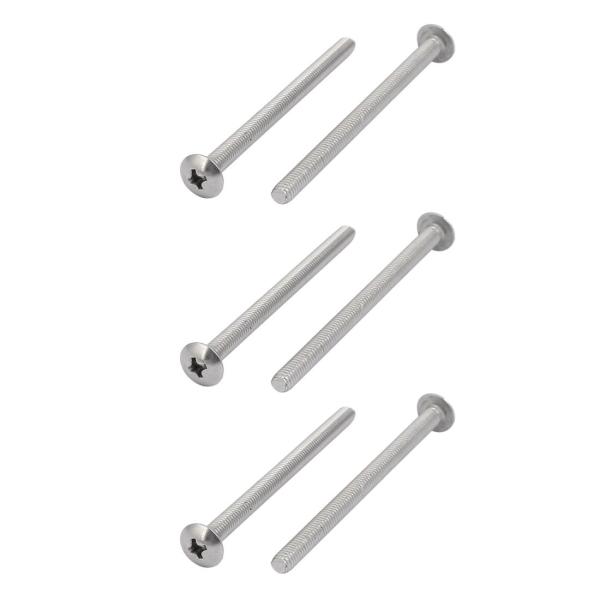 【本商品は海外出荷】お届けは通常20-30日を頂いております。製品名： トラス十字穴ヘッドネジ; パッケージコンテンツ： 6個入り x トラス十字穴ヘッドネジ主な色： シルバートーン; 材質： 316 ステンレススチール重量： 33g; ス...