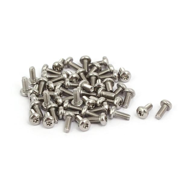 【本商品は海外出荷】お届けは通常20-30日を頂いております。製品名： ナベ頭トルクスネジ; パッケージコンテンツ: 50(+/-2%)個入り x ナベ頭トルクスネジ主なカラー: シルバートーン; 材料： 304ステンレススチールウエート：...