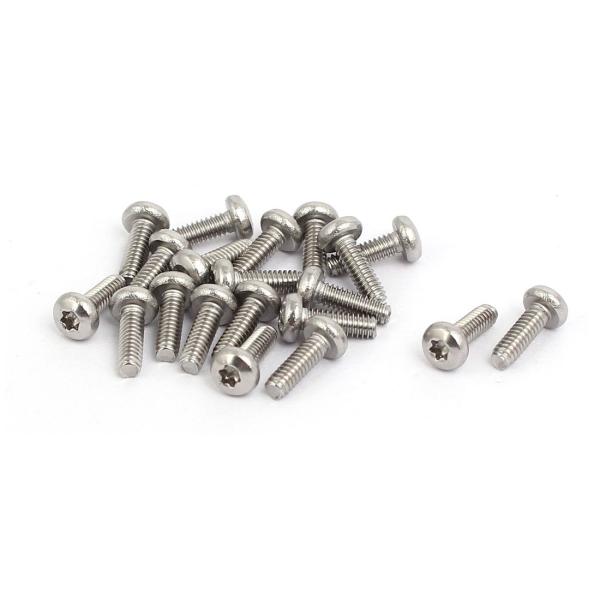 【本商品は海外出荷】お届けは通常20-30日を頂いております。製品名： トルクス ナベ頭 ネジ; パッケージコンテンツ: 20個入り x トルクス ナベ頭 ネジ; 主なカラー: シルバートーン材料： 304ステンレススチール; ウエート： ...