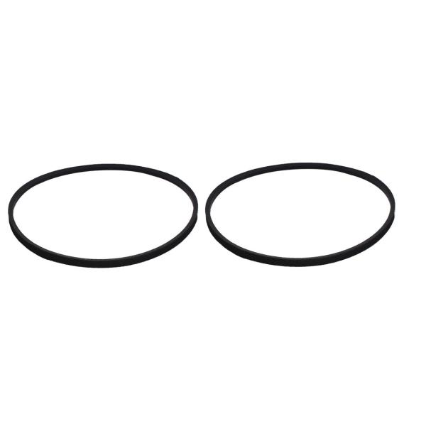 【本商品は海外出荷】お届けは通常20-30日を頂いております。製品名：トランスミッションベルト; 材質：ゴム; 重さ：97gカラー：ブラック; パッケージ内容：トランスミッションベルト2個入りモデル：O-670E; 上部の幅：10mm厚さ：...