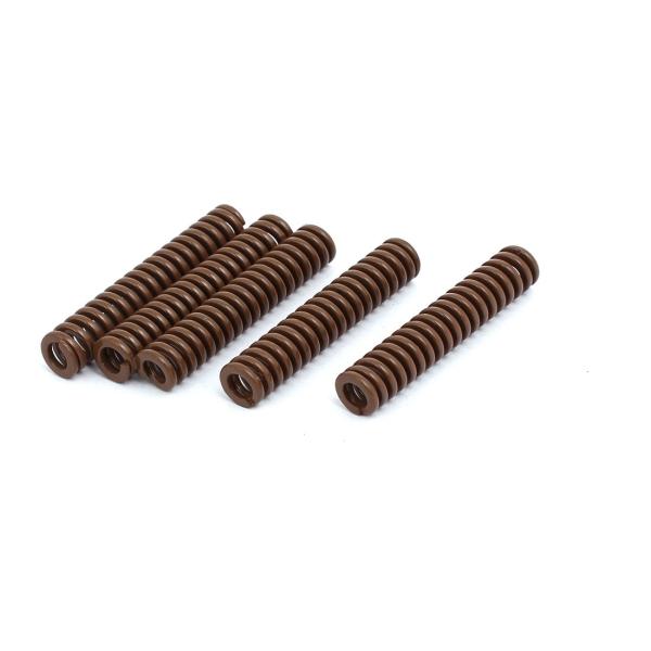 【本商品は海外出荷】お届けは通常20-30日を頂いております。製品名：圧縮バネ；パッケージ内容：5pcs x 圧縮バネメインカラー：ブラン；材質：65Mnスプリングスチールウェート：26g；荷重グレード：超重負荷外径：8mm；フリーレングス...