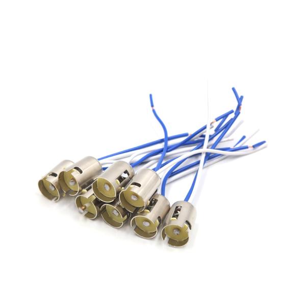 【本商品は海外出荷】お届けは通常20-30日を頂いております。材質:プラスチック,金属; パッケージコンテンツ: 8 x BA15s ライトソケット製品名: BA15s ライトソケット; 電圧： DC 12V-36Vシェルの色: ホワイト,...