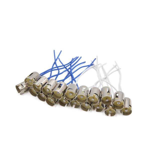 【本商品は海外出荷】お届けは通常20-30日を頂いております。材質:プラスチック,金属; パッケージコンテンツ: 20 x BA15s ライトソケット製品名: BA15s ライトソケット; 電圧： DC 12V-36Vシェルの色: ホワイト...