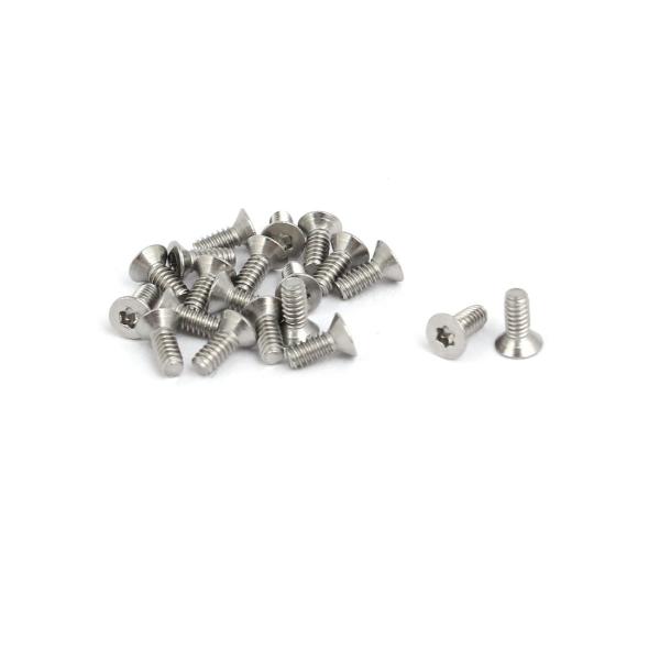 【本商品は海外出荷】お届けは通常20-30日を頂いております。シルバートーンの高品質の304ステンレススチール製で、フラットトルクスヘッドで設計されています。トルクスドライバーは安全ファスナーの取り付けと取り外しが必要です。家庭およびオフィ...