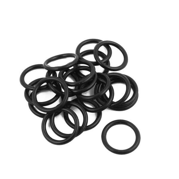 【本商品は海外出荷】お届けは通常20-30日を頂いております。内径：11.2mm ;材質：NBR、ゴム; 正味重量：3gパッケージ内容：シールリング20個入り; メインカラー：ブラックカラー：ブラック; 製品名：ラバーOリング厚さ：1.8mm