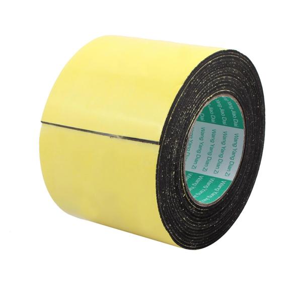 【本商品は海外出荷】お届けは通常20-30日を頂いております。生産：中　材料：スポンジ重量: 211g; パッケージ: 2x スポンジテープメインカラー：ブラック、イエロー　 幅：100mm厚さ: 2mm　長さ：5m製品名：スポンジテープ