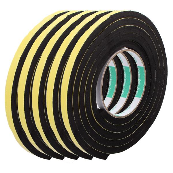【本商品は海外出荷】お届けは通常20-30日を頂いております。生産：中　材料：スポンジ重量: 105g; パッケージ: 5x スポンジテープメインカラー：ブラック、イエロー　 幅：10mm厚さ: 8mm　長さ：2m製品名：スポンジテープ