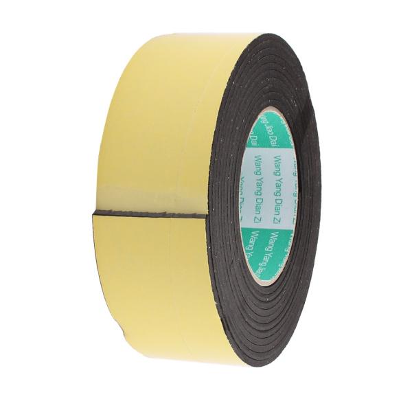 【本商品は海外出荷】お届けは通常20-30日を頂いております。テープ幅：50mm、テープ厚さ：3 mmテープ長さ：4 M、商品名：スポンジテープ製造国：CHINA、材質：スポンジ重量：106g、パッケージ：1 xスポンジテープカラー：ブラッ...