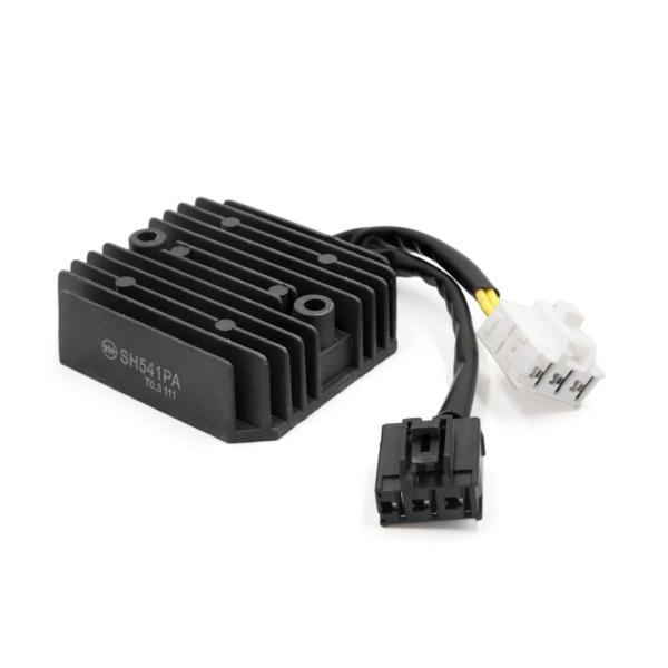 【本商品は海外出荷】お届けは通常20-30日を頂いております。製品名：レギュレータ整流器; 素材：メタルパッケージの内容：1 xレギュレータ整流器; シェルカラー：ブラック寸法：80 x 88 x 25mm(L*W*T); 端子の数量：6対...