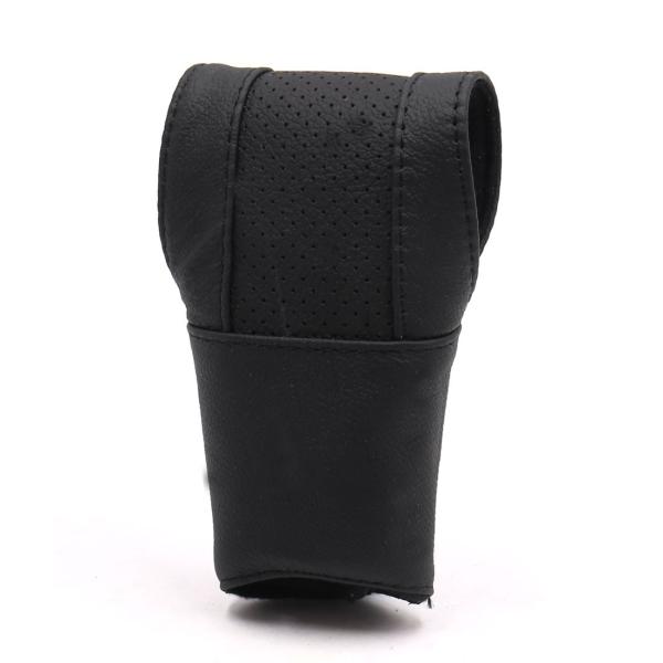 【本商品は海外出荷】お届けは通常20-30日を頂いております。製品名: シフトノブ カバー材質: フェイクレザーパッケージコンテンツ: 1 x シフトノブ カバーシェルの色: ブラック寸法: 12.2 x 7 x 3.9cm (L*W*H)