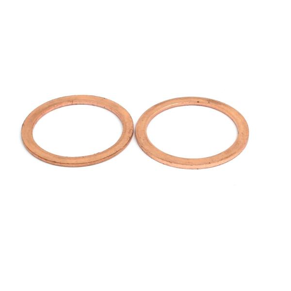【本商品は海外出荷】お届けは通常20-30日を頂いております。商品名：銅ワッシャー; パッケージ内容：銅ワッシャー2個入りメインカラー：銅トーン材質：銅重量: 21g寸法：38 x 48 x 2mm （内径×外径×T）