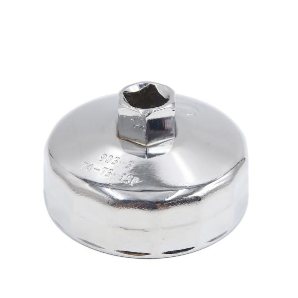 【本商品は海外出荷】お届けは通常20-30日を頂いております。製品名：キャップオイルフィルターレンチ; 材質：メタルパッケージコンテンツ: 1 x キャップオイルフィルターレンチ; シェルの色：シルバートーン寸法: 45 x 79mm; ス...