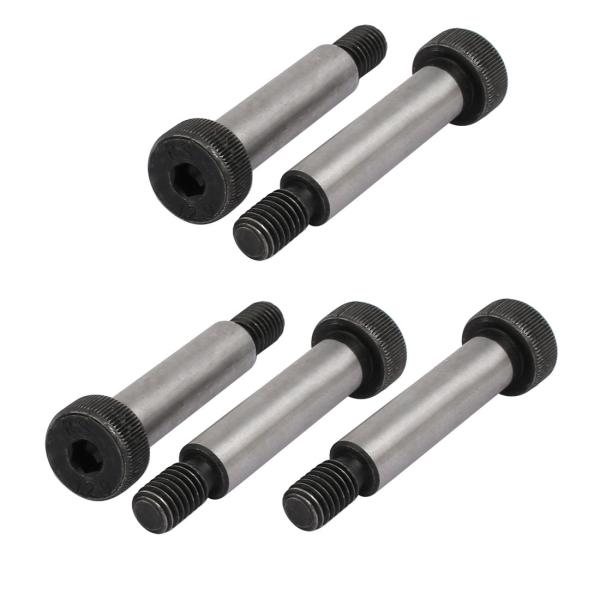 【本商品は海外出荷】お届けは通常20-30日を頂いております。製品名：ショルダーボルト; パッケージ内容：ショルダーボルト5個入りメインカラー：シルバートーン、ブラック; 材質：40Cr合金鋼; 仕上げ：黒酸化物; 重量: 186g硬度：H...