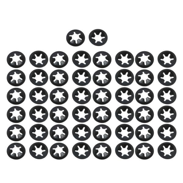 【本商品は海外出荷】お届けは通常20-30日を頂いております。製品名：スターロックワッシャー; パッケージ内容：スターロックワッシャー50(+/-2%)個入りメインカラー：ブラック; 材質：金属重量：15g; ファスナータイプ：内部歯ワッシ...