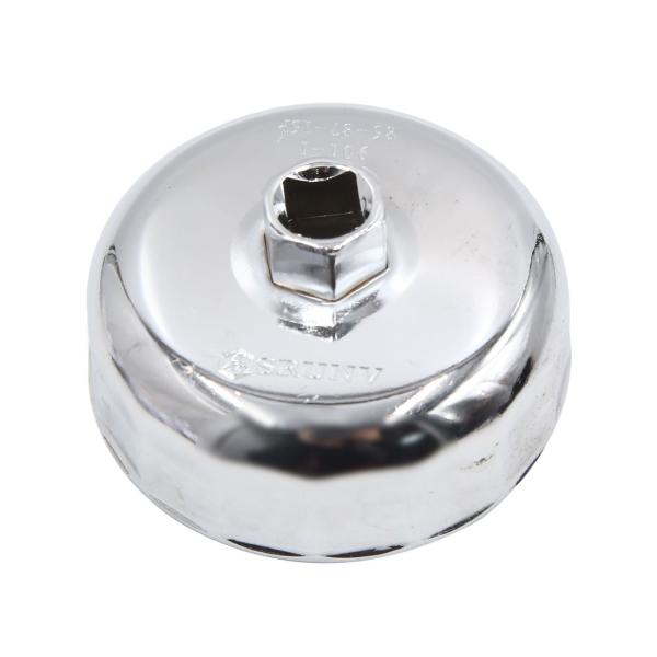 【本商品は海外出荷】お届けは通常20-30日を頂いております。製品名：キャップオイルフィルターレンチ; 材質：メタルパッケージコンテンツ: 1 x キャップオイルフィルターレンチ; シェルの色：シルバートーン寸法: 4.7 x 9.2cm;...