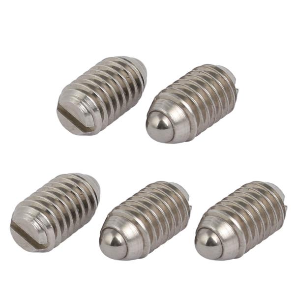 【本商品は海外出荷】お届けは通常20-30日を頂いております。製品名：ボールプランジャー; パッケージ内容：ボールプランジャ5個入り;メインカラー：シルバートーン材質：SUS304（本体）、SUS440C（ボール）、SWP-B（スプリング）...