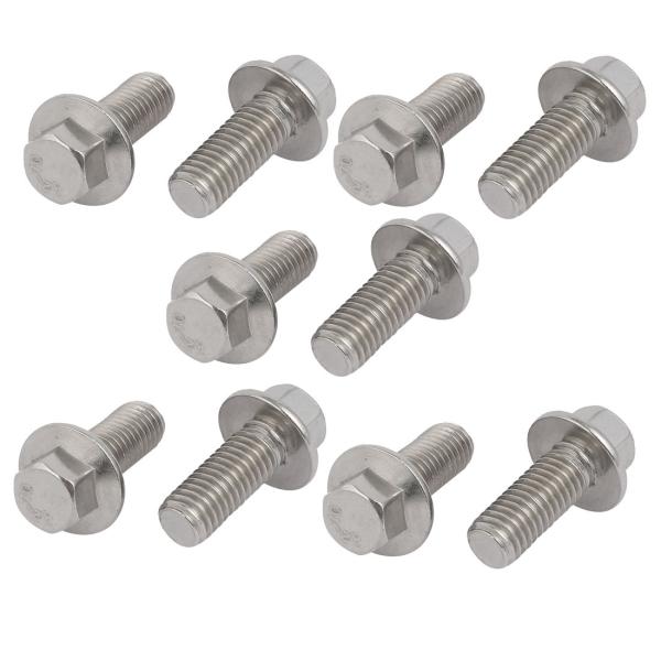 【本商品は海外出荷】お届けは通常20-30日を頂いております。メインカラー：シルバートーン; 材質：304ステンレススチール; 重量：135gネジ径：M8; ねじの長さ：20mm; ヘッドサイズ：8.5 x 17mm (T*D)六角幅：10...