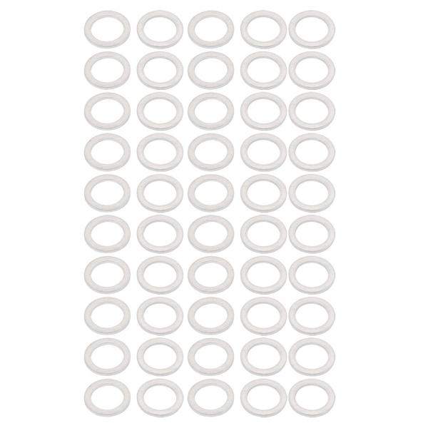 【本商品は海外出荷】お届けは通常20-30日を頂いております。品名:アルミ製ワッシャー パッケージ：50(+/-2%)個xアルミ製ワッシャーメーンカラー：シルバートーン　素材：アルミ重さ:13g; 内径:10mm外径:14mm厚さ:1mm