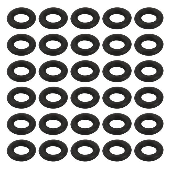 【本商品は海外出荷】お届けは通常20-30日を頂いております。; 材料: NBR正味重量: 4g; パッケージ内容: 30 x Oリングメインカラー：ブラック内径: 4mm幅: 1.8mm