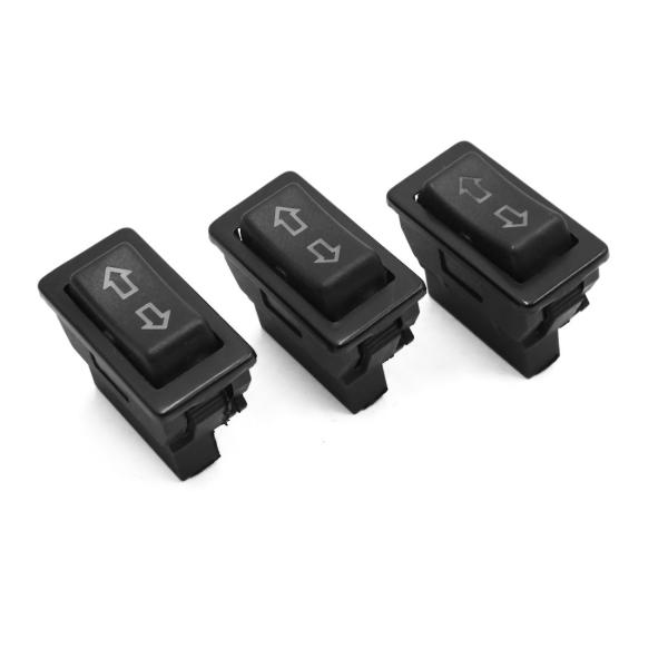 【本商品は海外出荷】お届けは通常20-30日を頂いております。製品名: カー電源ウィンドウスイッチ; 材料:プラスチック,電気成分パッケージ: 3 x カー電源ウィンドウスイッチシェルカラー: ブラック寸法: 4.1 x 3.5 x 2.1...